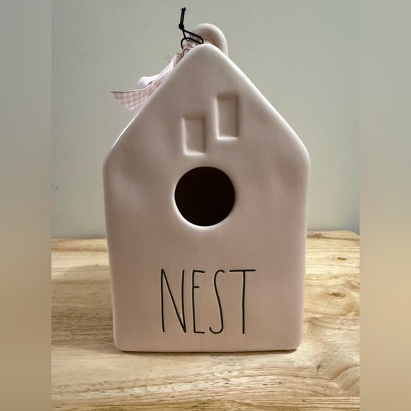 Rae Dunn | Accents | Rae Dunn Artisan Collection Pink Ceramic Birdhousw ...